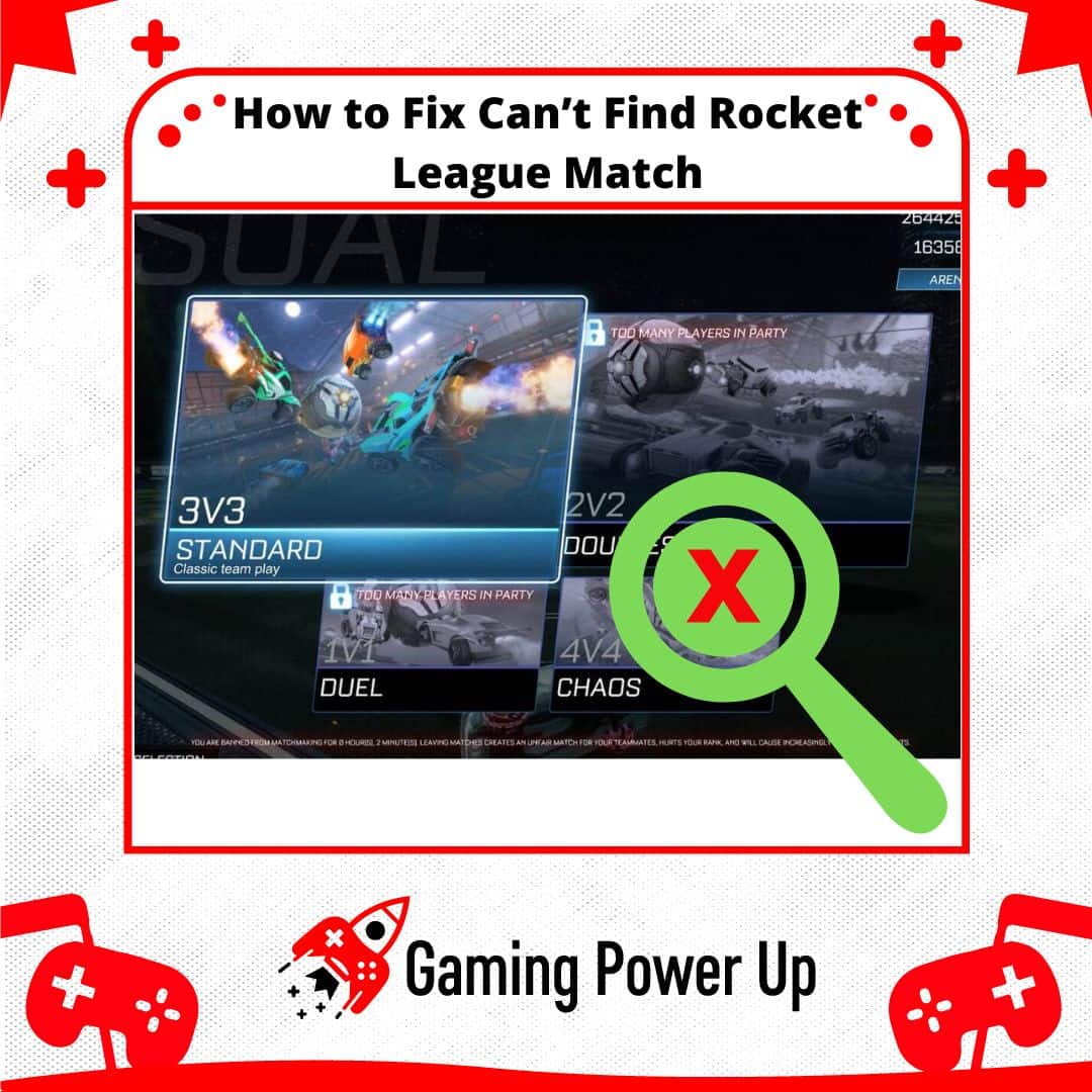 Can’t Find Rocket League Match? Fix This Issue By Doing This