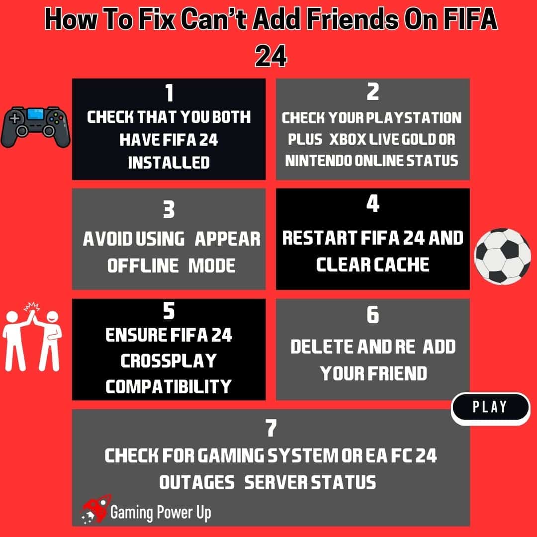 How To Fix FIFA 24 Can’t Add Friends [EA FC 24 Invite Bug]